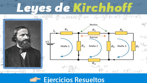Leyes de Kirchhoff + Ejercicios Resueltos 【Paso a Paso】